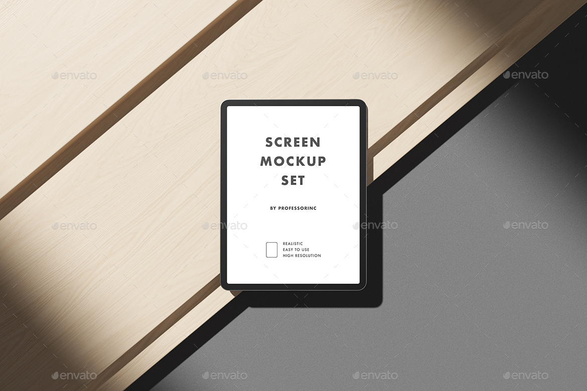 iPad Pro Screen Mockup Set, Graphics | GraphicRiver